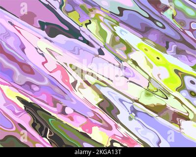 Autumn motifs in green-purple tonality for background or textures ...