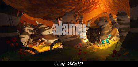 MY FATHER'S DRAGON, from left: Boris the Dragon (voice: Gaten Matarazzo ...