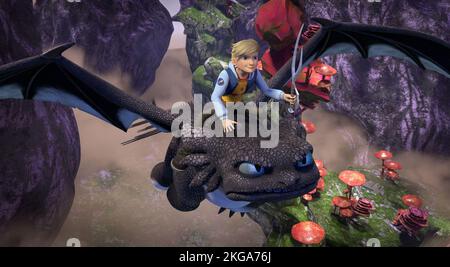 DRAGONS: THE NINE REALMS, Tom Kullersen (voice: Jeremy Shada), Thunder ...