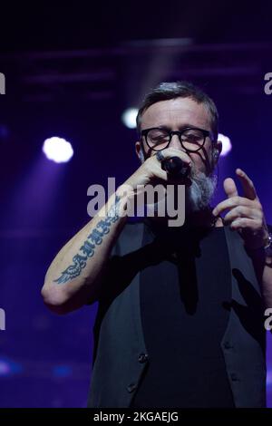 Teatro Augusteo, Napoli, Italy, November 22, 2022, Marco Masini during ...