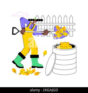 Compost isolated cartoon vector illustrations Stock Vector Image & Art ...