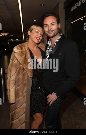 Jacinta Stapleton departs the annual TV Choice Awards at Hilton Hotel ...