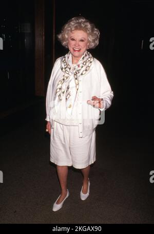 Phyllis Diller at Los Angeles International Airport in Los Angeles ...