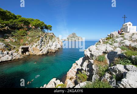 Caletta SantElia, Palermo Region, Sicily, Italy, Europe Stock Photo - Alamy