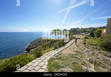 Caletta Sant'Elia, Palermo Region, Sicily, Italy, Europe Stock Photo ...