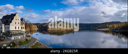 Gasthof Common Crane an der Talsperre Bleiloch, Saalburg-Ebersdorf ...