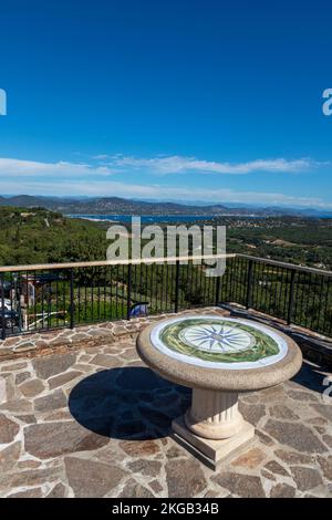 Gassin, beautiful village in France Stock Photo - Alamy