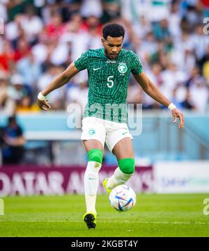 DOHA - Ali Al Bulayhi of Saudi Arabia during the FIFA World Cup Qatar ...