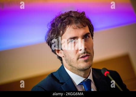 DG ECFIN Economist Gilles Thirion pictured during a session of the ...