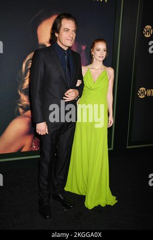 LOS ANGELES, CALIFORNIA - NOVEMBER 21: Melora Hardin attends Showtime's ...