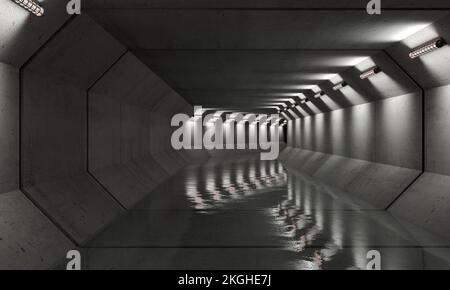 Background wallpaper of concrete maze storm tunnels Stock Photo - Alamy