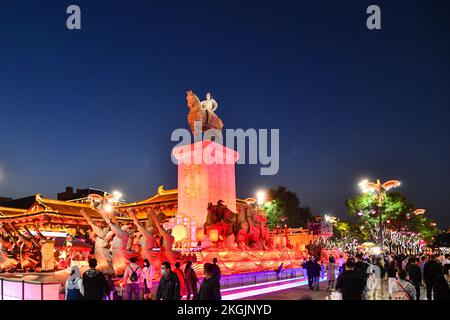 The Tang Dynasty Culture Show at the Great Tang All Day Mall in XI'an ...