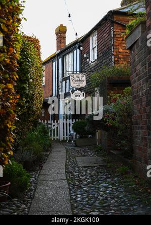 The Cobbles,Tea Room,Rye,Town,East Sussex,England,UK Stock Photo - Alamy