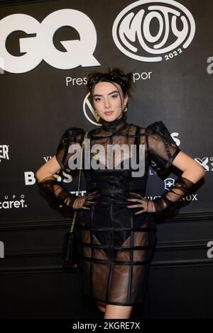 November 22, Mexico City, Mexico: Ana Pau Castell attends the black ...