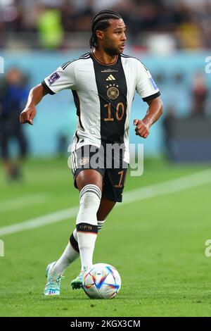 Al Rajjan, Qatar. 23rd Nov, 2022. Soccer: World Cup, Germany - Japan ...