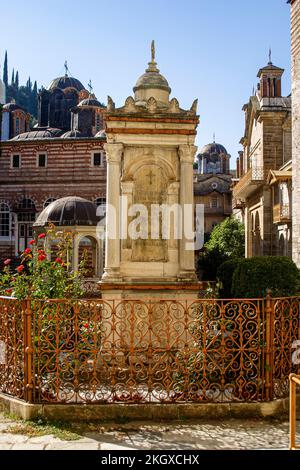 A monument of 26 Zographou Bulgarian Holy Mount Athos Martyrs – burned ...