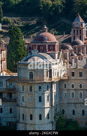 Mount Athos, bulgarian Saint George the Zograf Monastery, Halkidiki ...