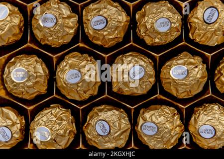 "Ferrero Rocher" label Stock Photo - Alamy