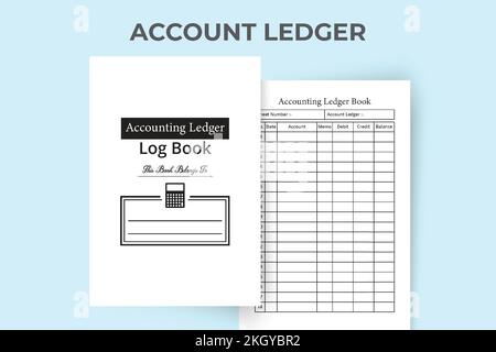 KDP interior accounting ledger notebook. Business finance tracker ...
