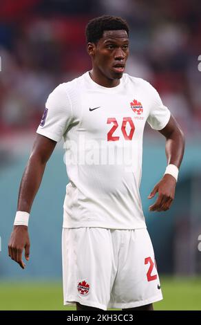 AL-RAYYAN - Jonathan David of Canada during the FIFA World Cup Qatar ...