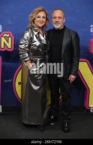 Carmen Machi and Javier Gutierrez attend the "Mañana es hoy" film ...