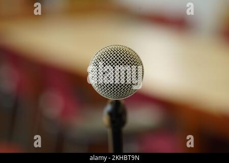 mic in small classroom at school Stock Photo - Alamy