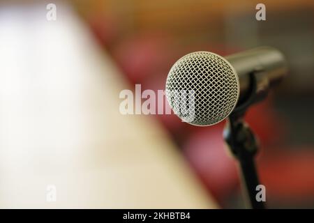 mic in small classroom at school Stock Photo - Alamy
