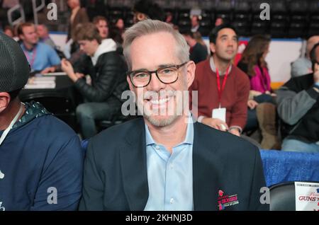 Sports Broadcaster Joe Buck, center, Natalie Buck, left and Trudy Buck ...