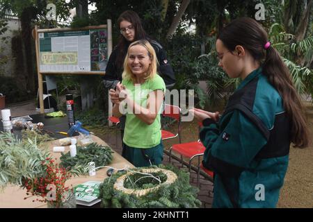 Olomouc, Czech Republic. 23rd Nov, 2022. Production of Christmas Advent ...