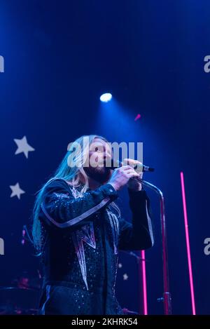 London, 23 September 2022, Sam Ryder performing at HERE at Outernet ...