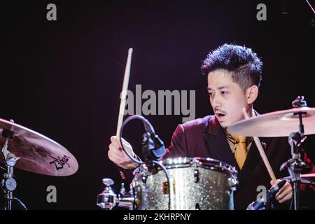 Bern, Switzerland. 23rd Nov, 2022. The Japanese funk band Osaka ...