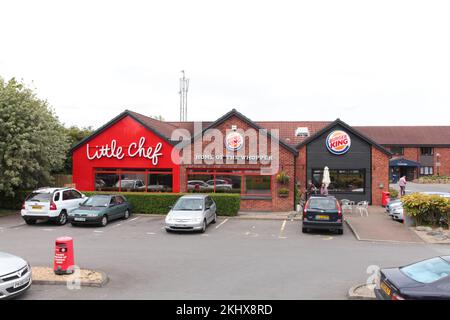 Travelodge & Little Chef, A64, York Tadcaster, LS24 8EQ Stock Photo - Alamy