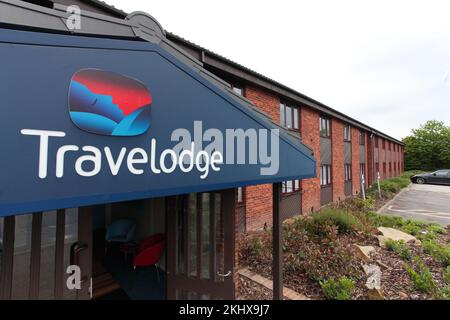 Travelodge & Little Chef, A64, York Tadcaster, LS24 8EQ Stock Photo - Alamy