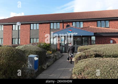 Travelodge & Little Chef, A1 Doncaster, DN6 8LR Stock Photo - Alamy