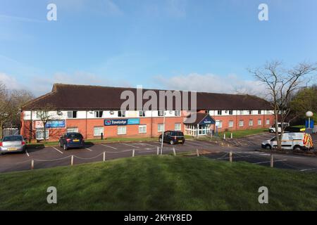 Travelodge/Moto Services, M5 Frankley southbound Stock Photo - Alamy