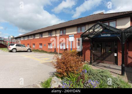 Travelodge, M5 services, Exeter, EX2 7HF Stock Photo - Alamy