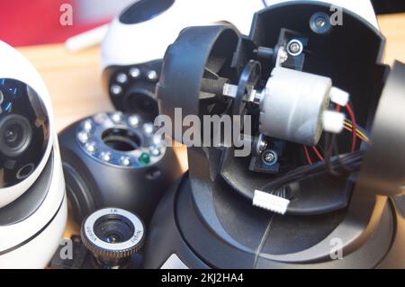 Remove the ip camera to repair cctv Stock Photo - Alamy