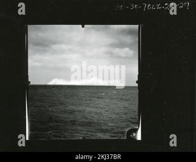 Project 30-30 - Operation Wigwam (Pacific) Detonation. WIGWAM burst ...