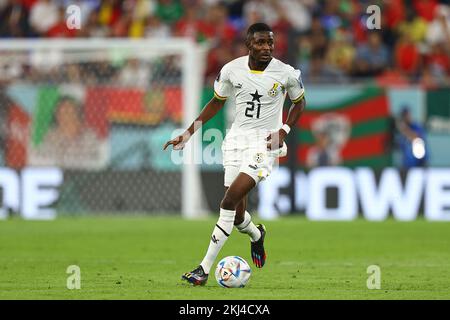 Salis Abdul Samed during the FIFA World Cup Qatar 2022 Group H match ...