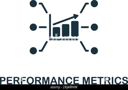 Performance Review icon. Monochrome simple Talent Development icon for ...