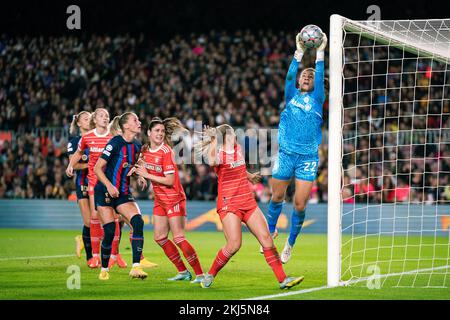 Barcelona, Spain, 24, November, 2022. Football-Women Champions League ...