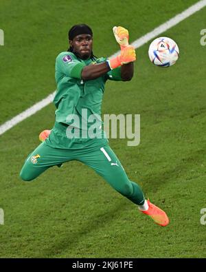 Ghana goalkeeper Lawrence Ati Zigi during the FIFA World Cup 2022 ...