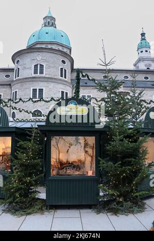 Salzburg, Austria - November 30, 2019: Glockenspiel Bell Tower with 35 ...