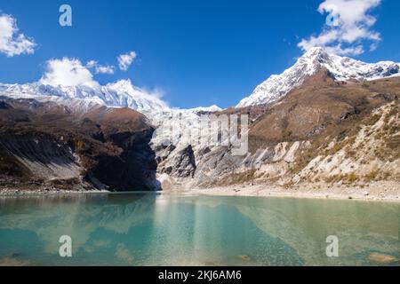 Birendra Lake, Gorkha, Manaslu Circuit Trek Nepal Stock Photo - Alamy