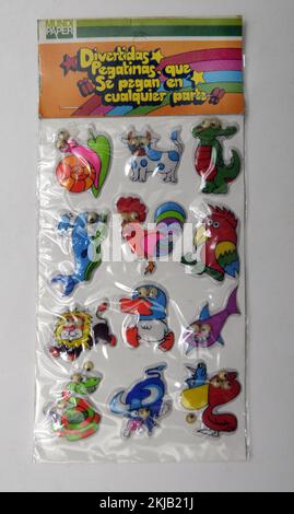 stickers of characters from the comic Popeye the sailor, Brutus, Olivia ...