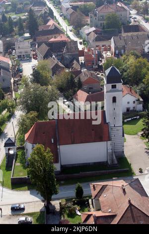 Church of the Holy Cross in Krizevci, Croatia Stock Photo - Alamy