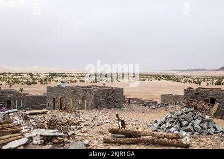 Mauritania, Tichitt, Old town Stock Photo - Alamy