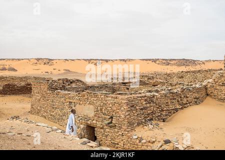 Mauritania, Tichitt, Old town Stock Photo - Alamy