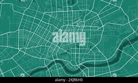 Shenyang vector map. Detailed map of Shenyang city administrative area ...