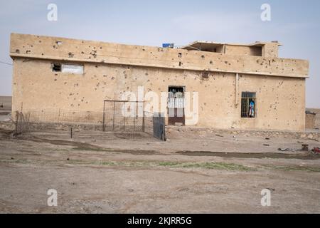 Iraq, Ninawa province, Tall Afar on 2022-10-17. Report on explosive ...